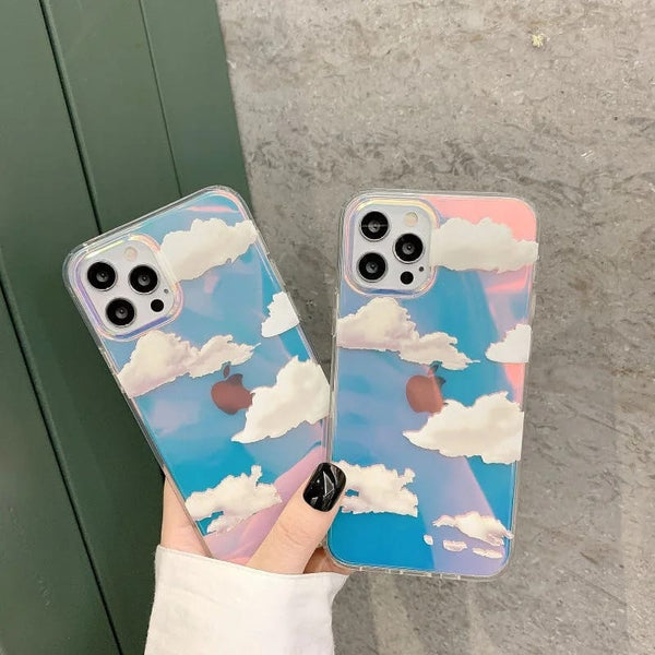 Cloud Holographic Case – IPHONE COVERS